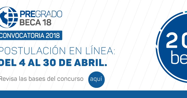 PRONABEC inicia inscripción para 2 mil plazas de Beca 18 a nivel ...