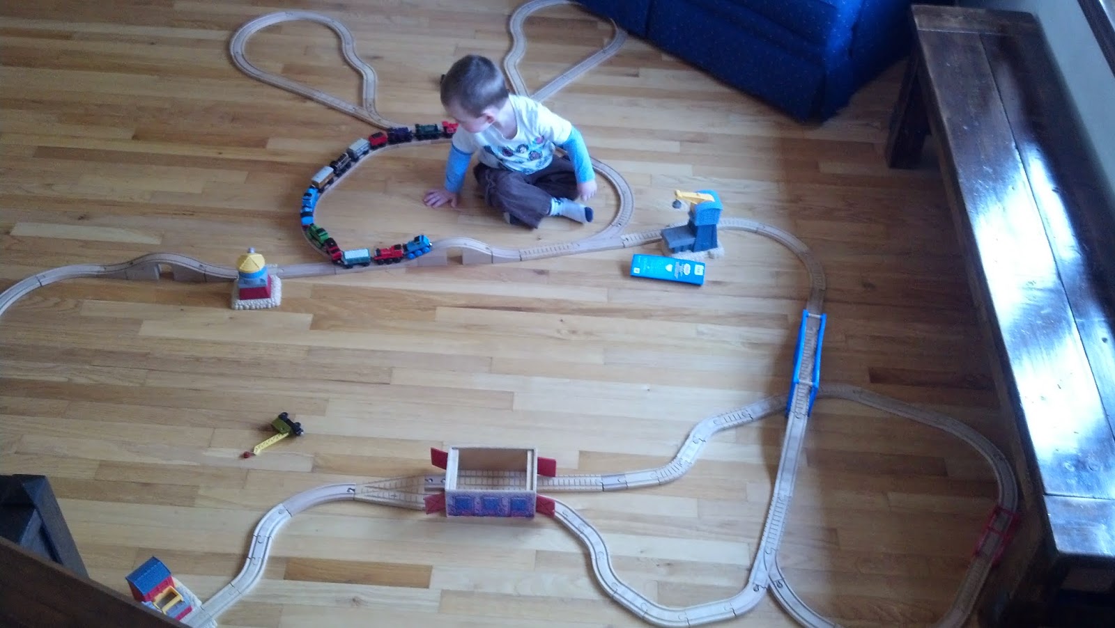 Creations By ASH: Fixing Wooden Train Tracks