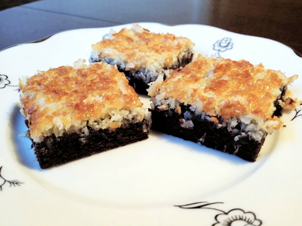 ~ Karins Kök ~: Chokladkaka med kokostäcke.