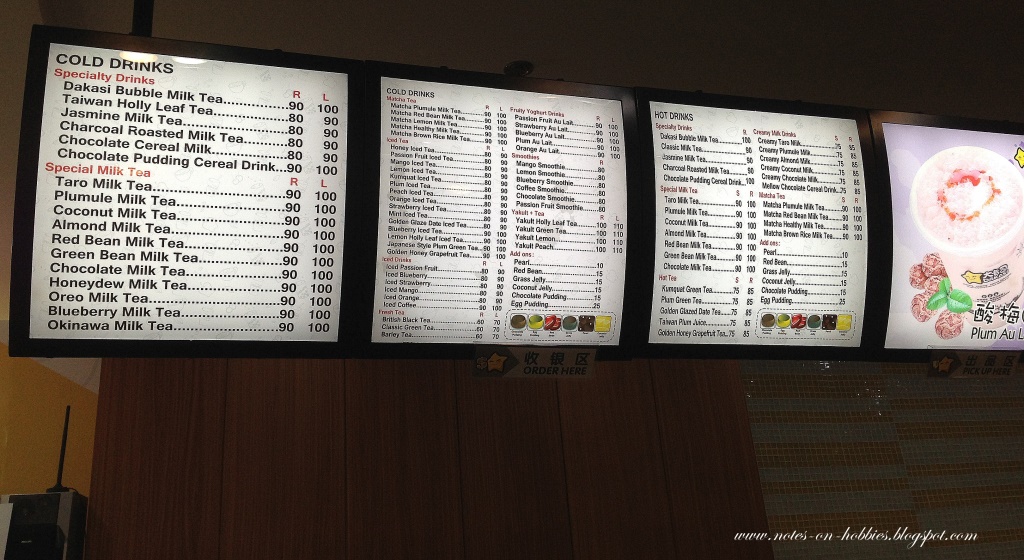 Notes on Hobbies: Dakasi Fresh Milk Tea Drinks in Iloilo City
