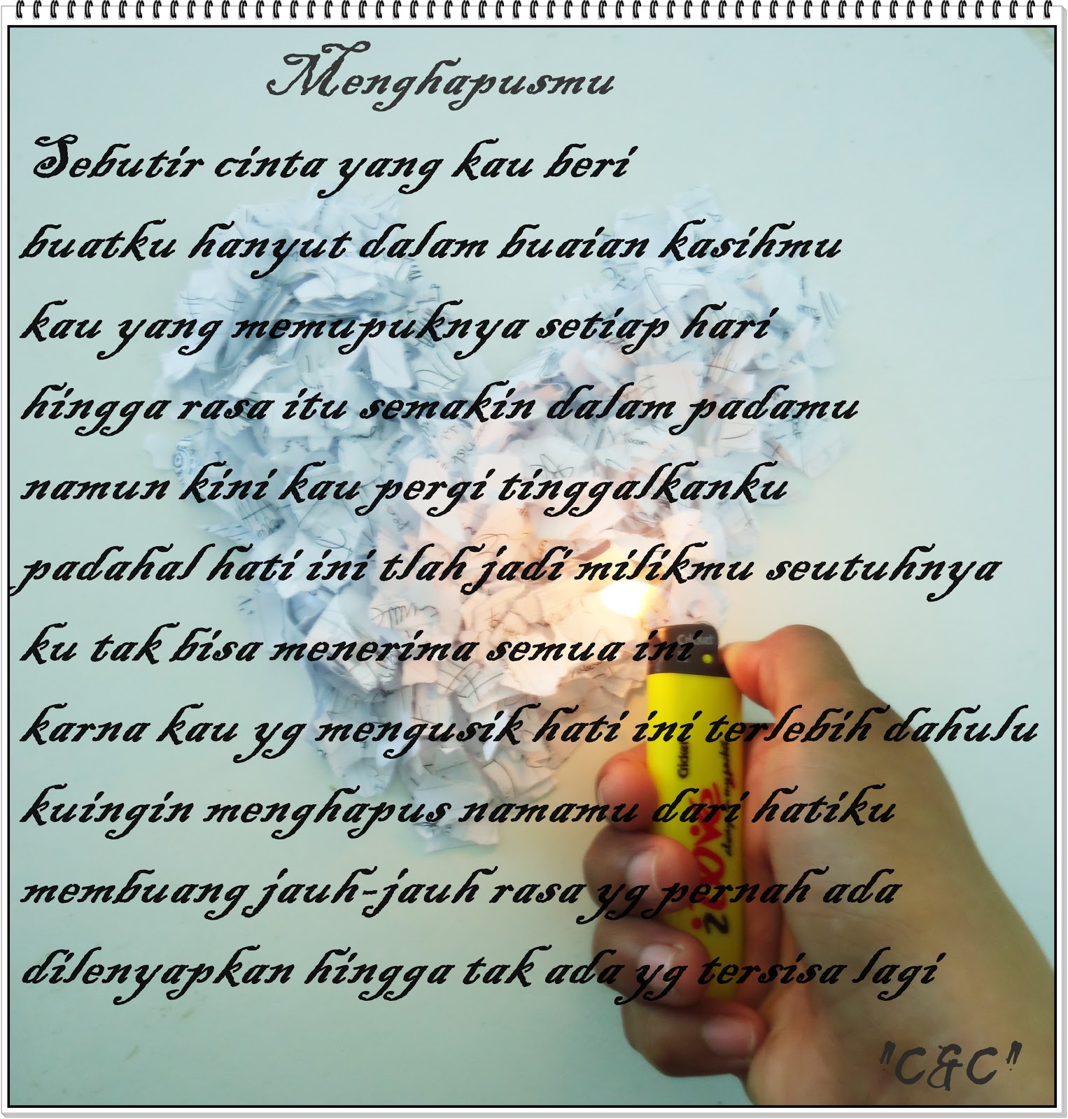 merangkai kata-kata: Puisi Galau