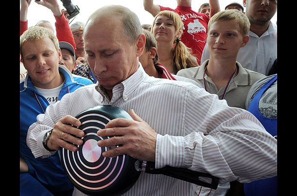 Sean Linnane: VLADIMIR PUTIN, STUDLY MAN OF ACTION