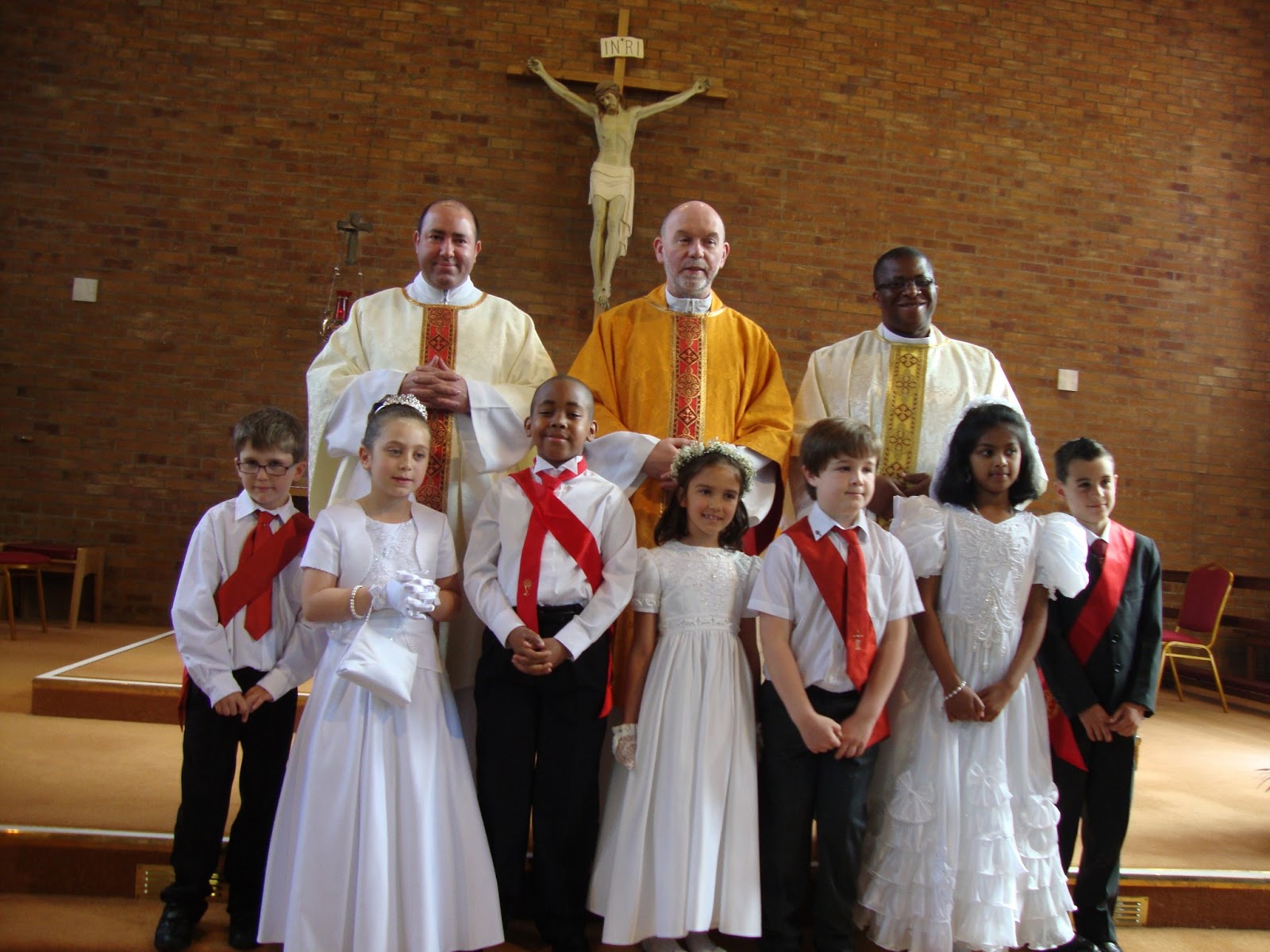 Catholic Church of the Immaculate Conception, Oadby: First Holy Communion