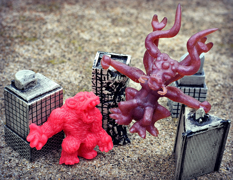 Little Weirdos: Mini figures and other monster toys: Doom Götter ...