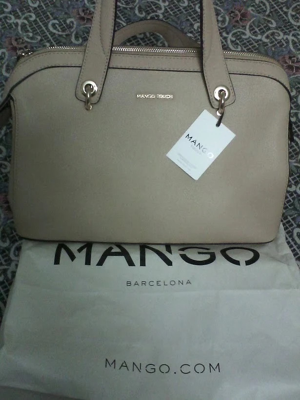 Mango Touch Metal Detail Tote Bag Review‏