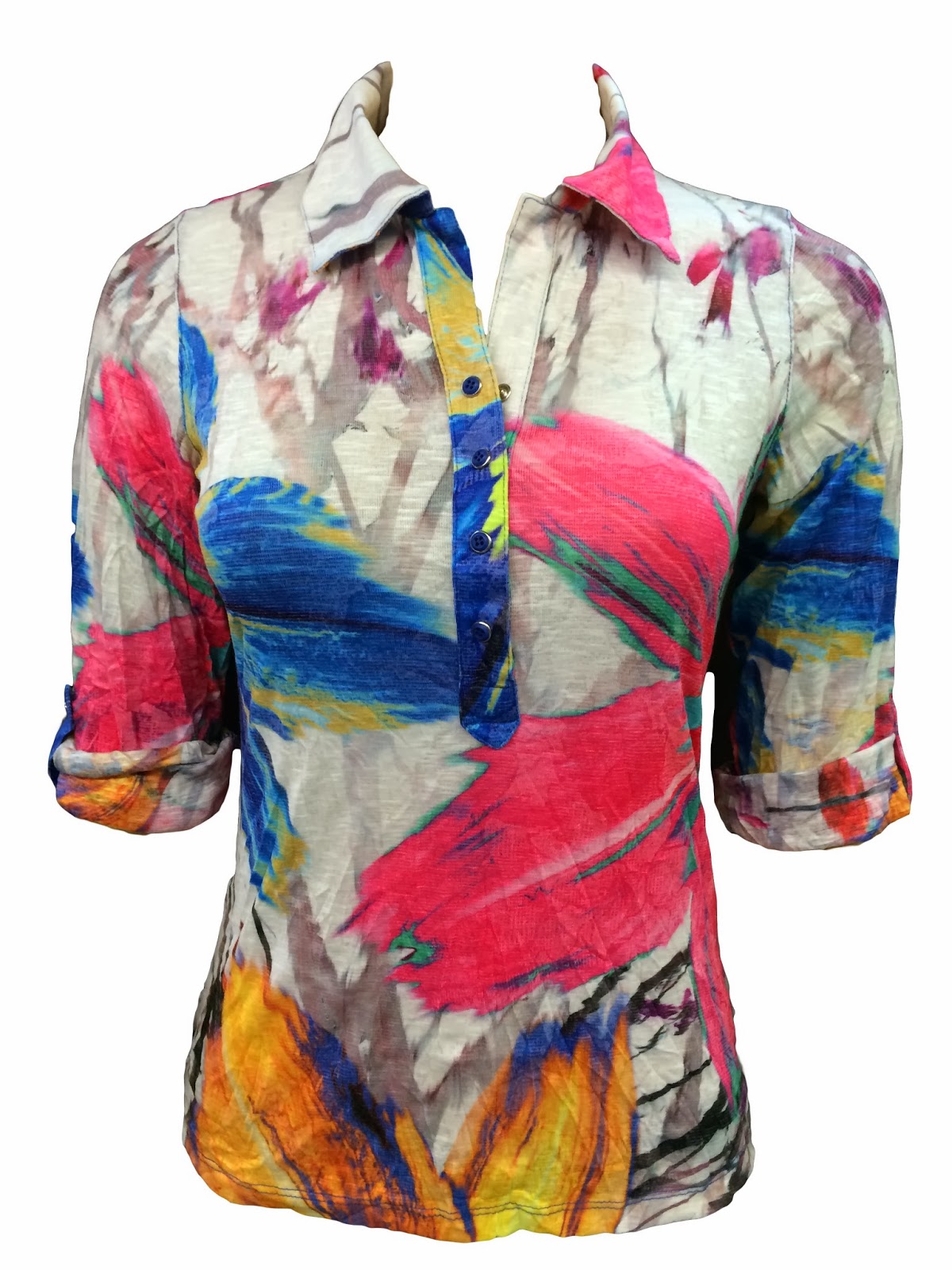 David Cline Cruise & Resort Fashion Shirts: David Cline Crushed Shirts ...