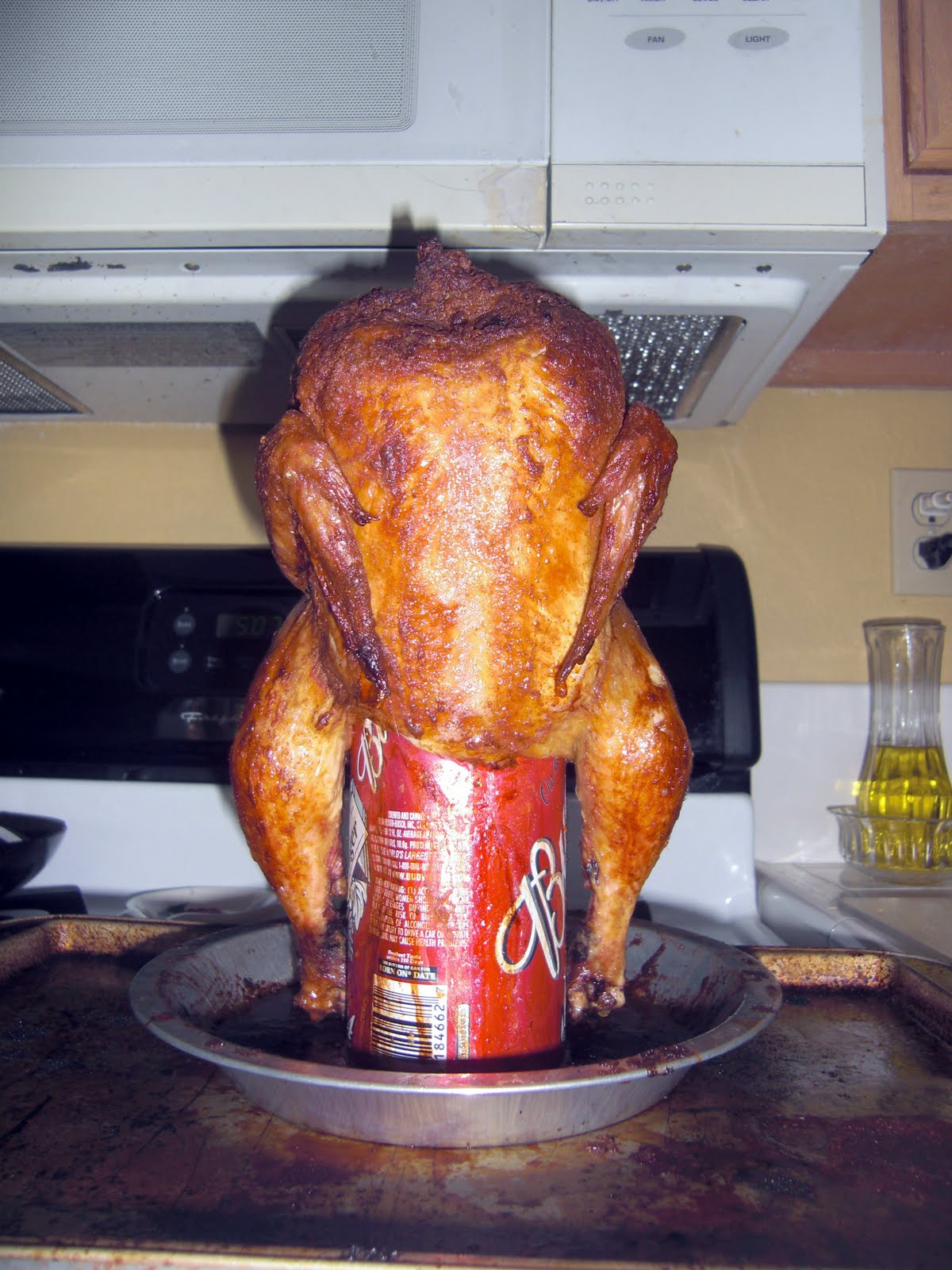 MomLid's Musings: Beer Can Chicken aka Beer Butt Chicken