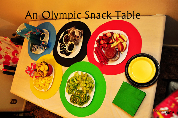 An Olympic Snack Table - Housewife Eclectic