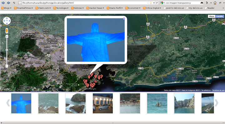 GitHub - eltuza/GPSeitor: Position images with GPS Exif data in a ...