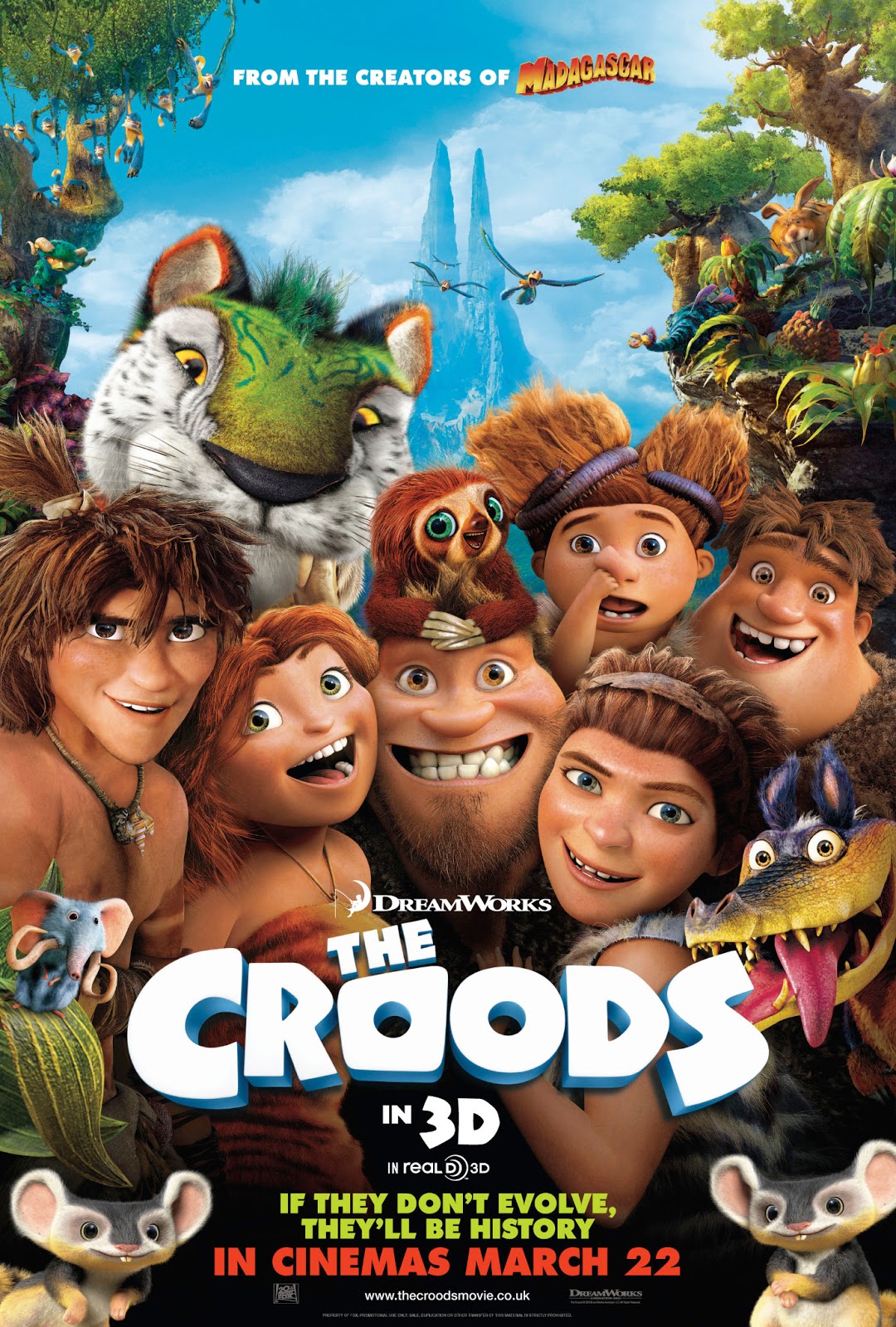 El Chico Que Perdió Su Sombra: Crítica de Los Croods