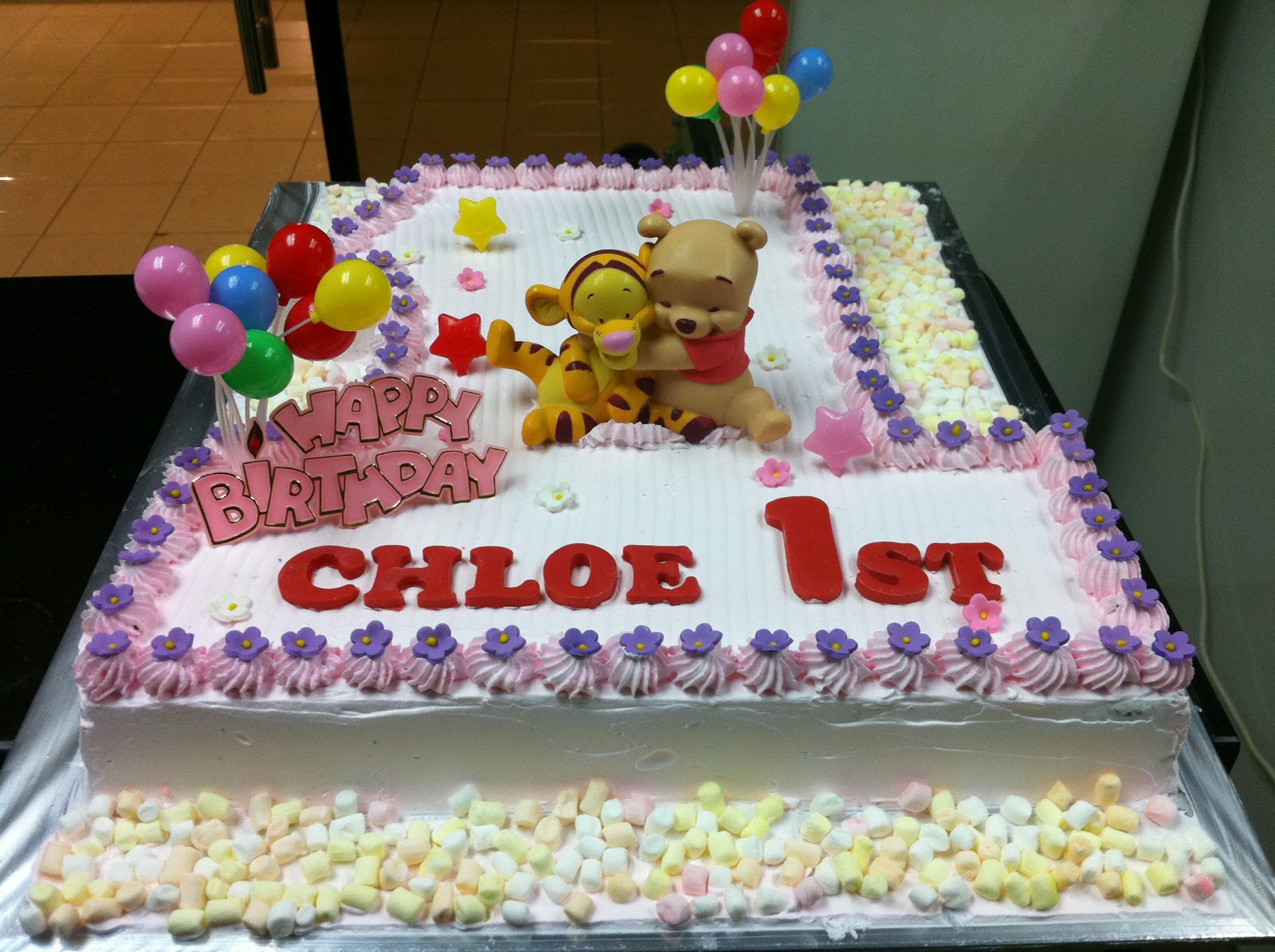 Haven Bakery: Chloe 1st Birthday cake