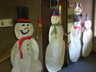 An Educator's Life: Snow People (Life Size) Project