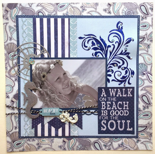 The Craftz Boutique: Seaside Layouts (Authentique)