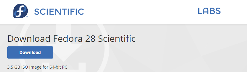 Fedora 28 Scientific