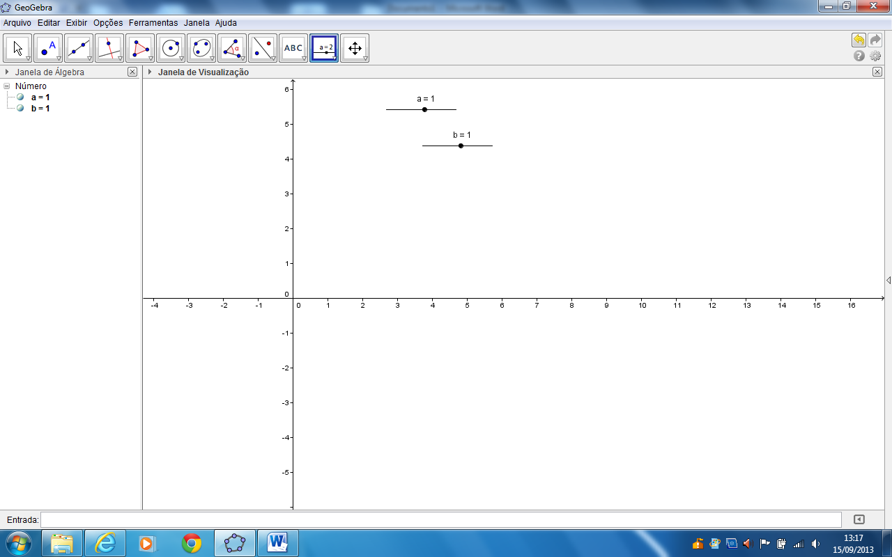 Matemática no Contexto: TUTORIAL 1- USO DO GEOGEBRA