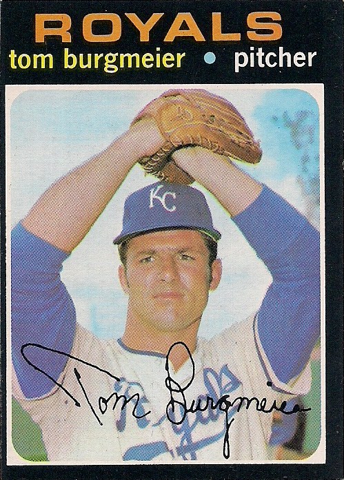 Topps 1971: no. 431 - tom burgmeier