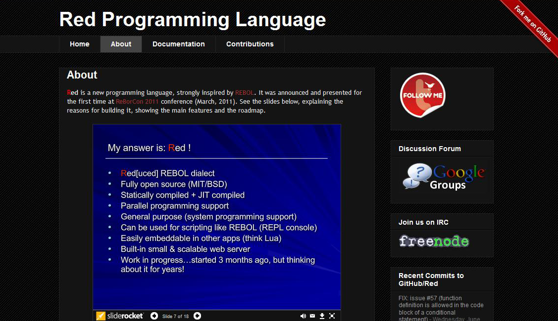 Linux By Knight Lbk Post New Red Programming Language Gets Syllable Backend