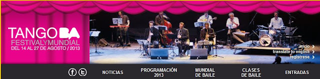 Festival Mundial de Tango TANGO BA. Del 14 al 27 de agosto de 2013 ...