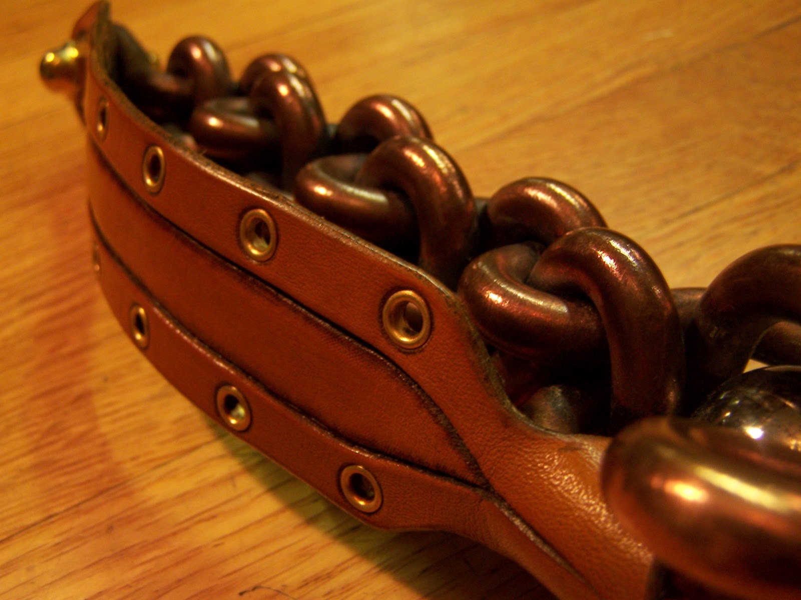 Moody's Garage: Braided Copper and Brass "Tire" Beater