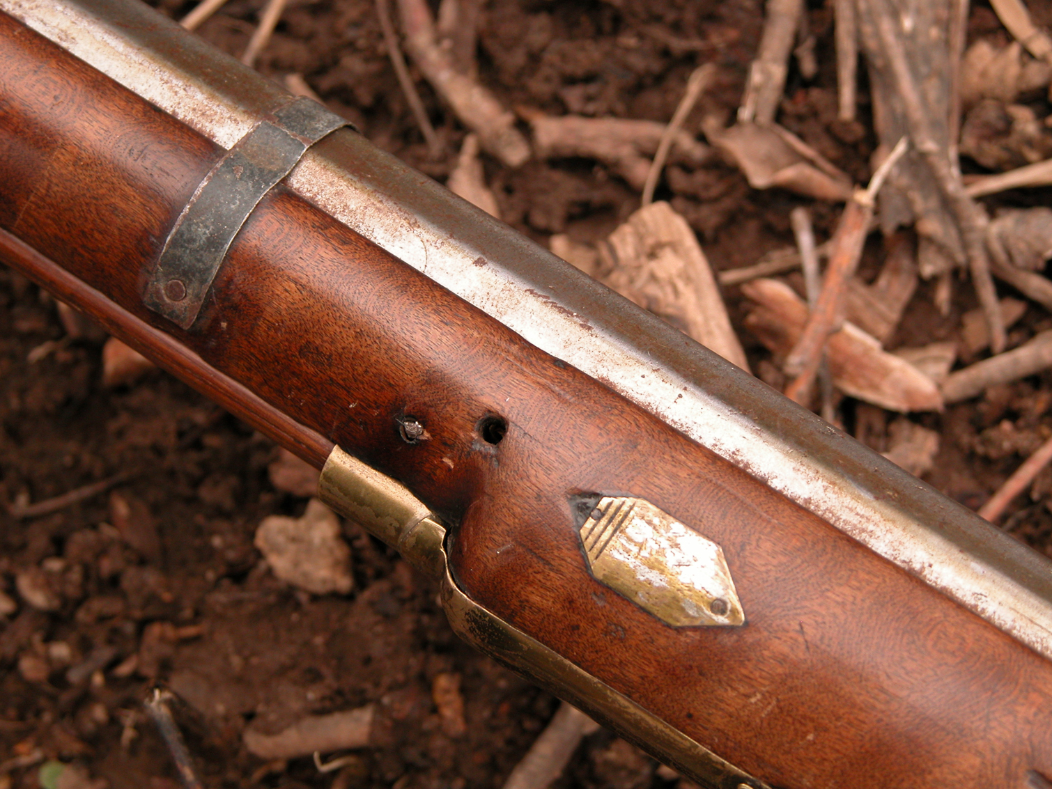 Contemporary Makers: Antique Gun with Metal Decorations