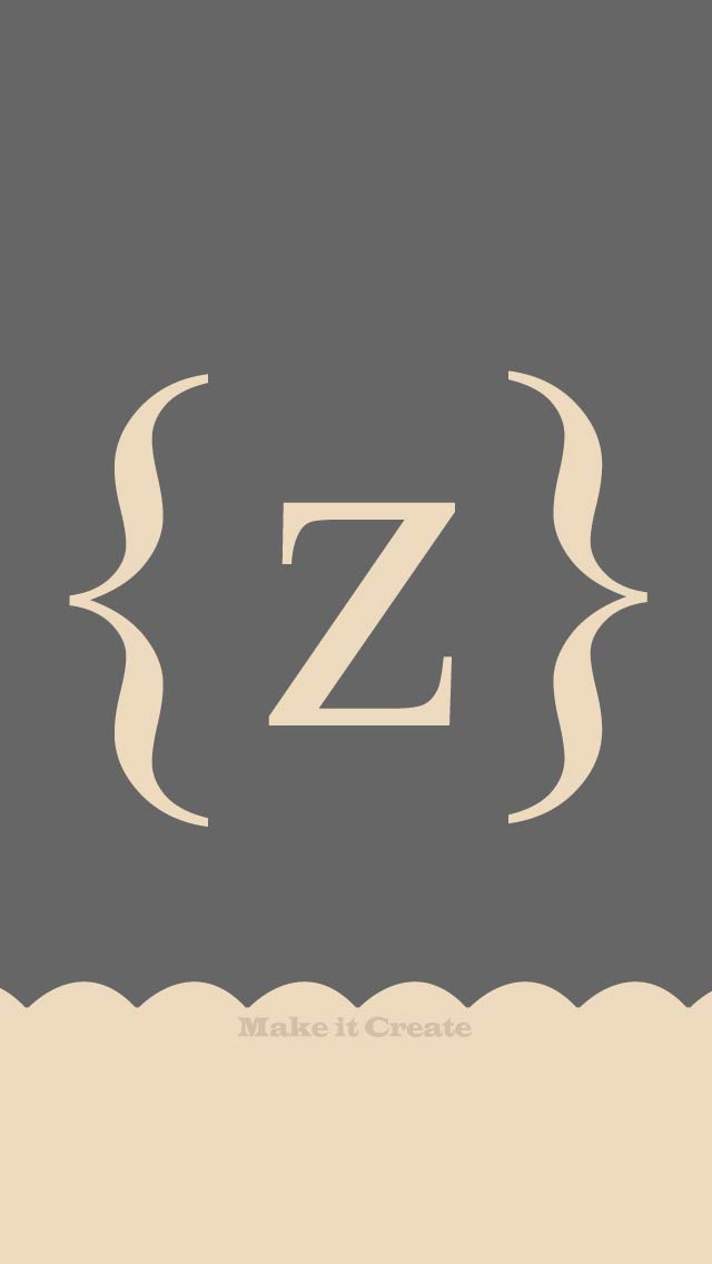 Make it...Create--Printables & Backgrounds/Wallpapers: Letter Initial ...