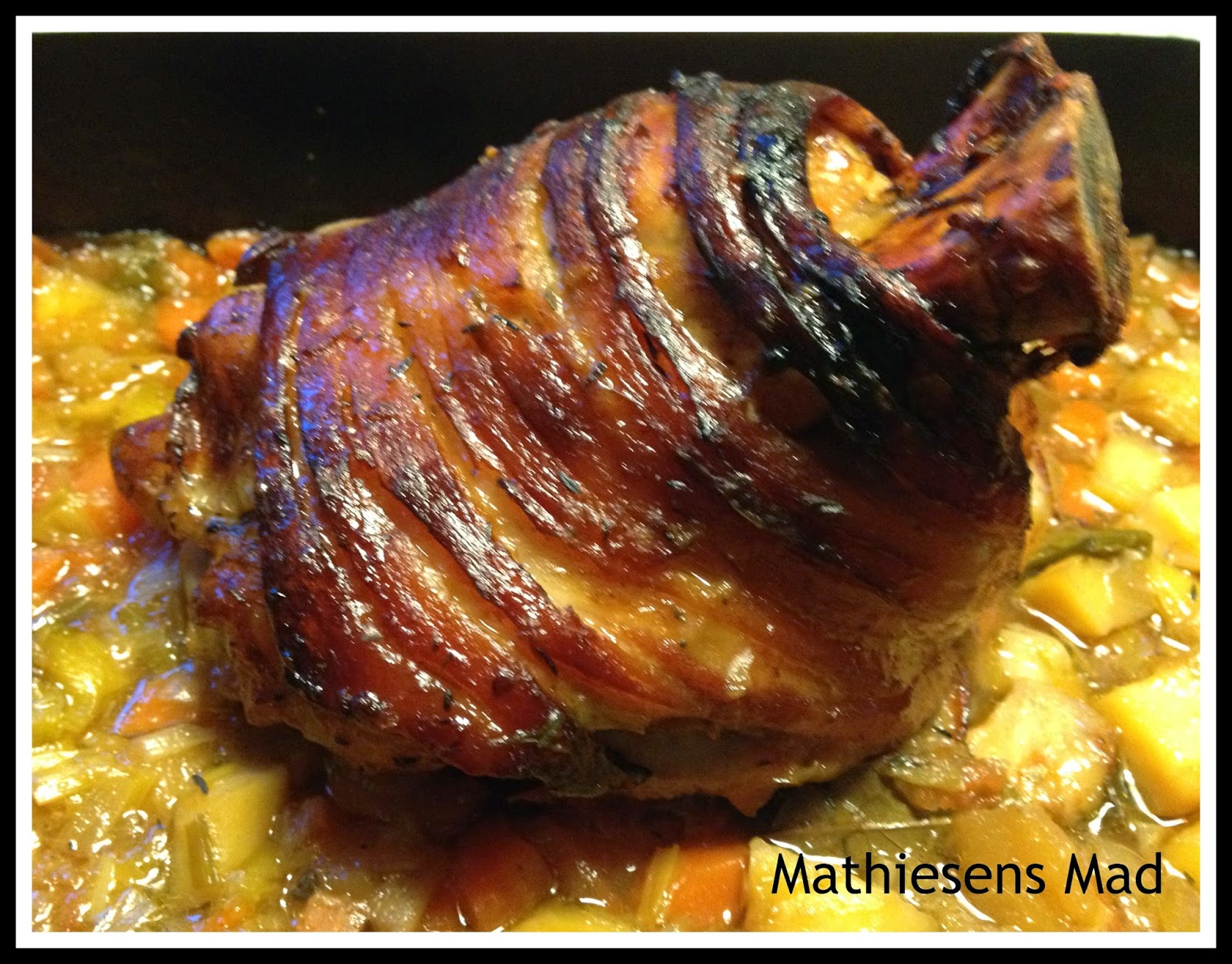 Svineskank i ovn - Mathiesens Mad