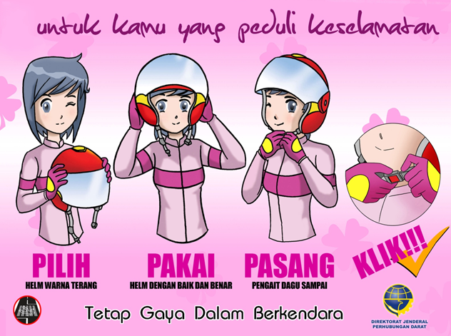 BAHAYA TIDAK MENGGUNAKAN HELM SAAT BERKENDARA ~ R I F Q I