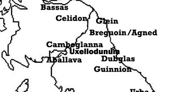 Shadows in the Mist: The Quest for a Historical King Arthur: Arthur Map ...