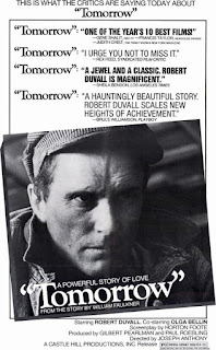 Thrilling Days of Yesteryear: From the DVR: Tomorrow (1972)