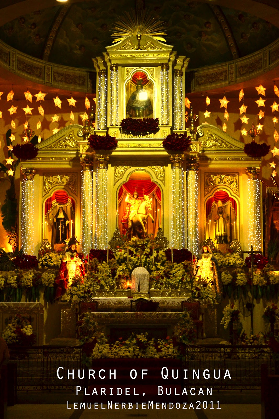 Iglesias de las Filipinas: PLARIDEL, Bulacan: Church of Quingua