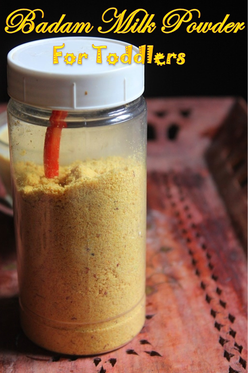 Badam Milk Powder (Almond Milk Powder Recipe)