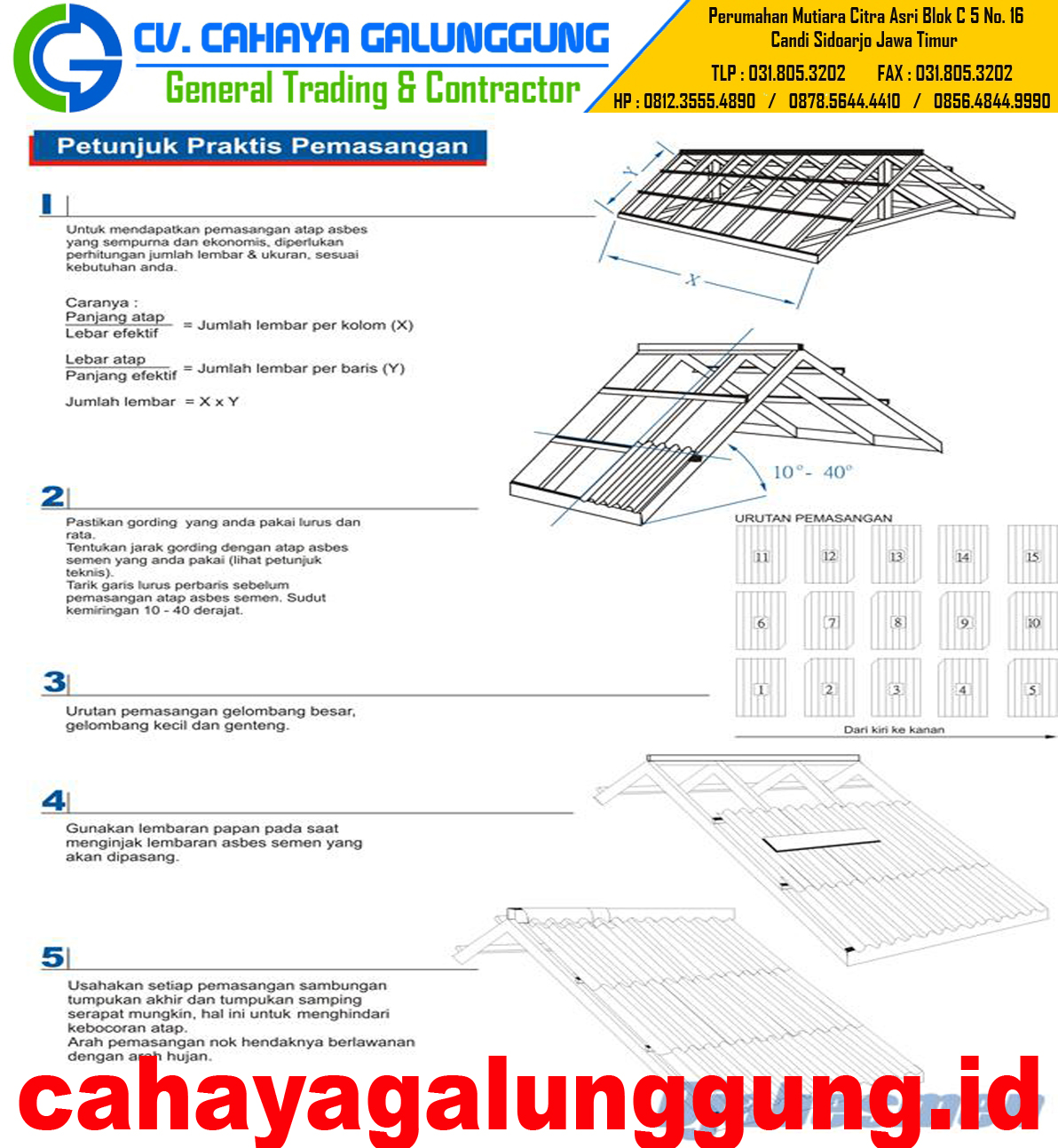21 Dimensi Asbes Konsep Top