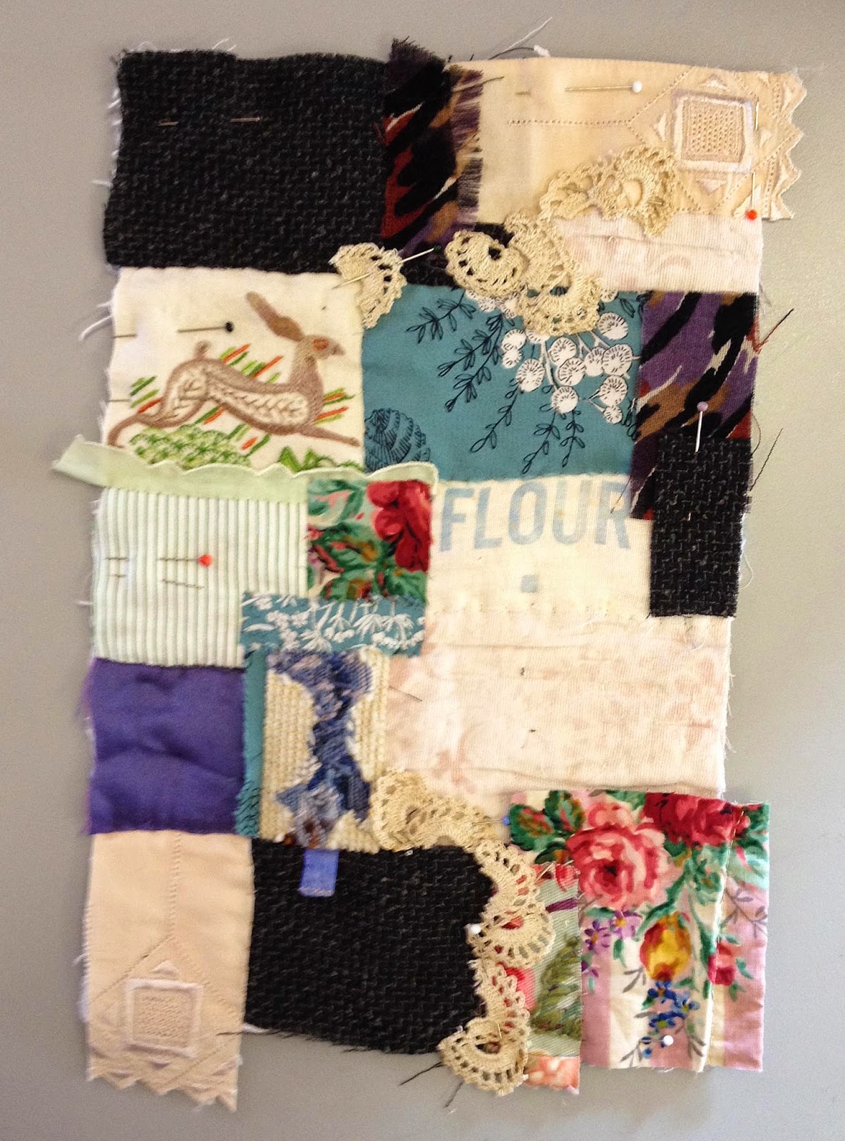 Thread and Thrift: Cornish Collage