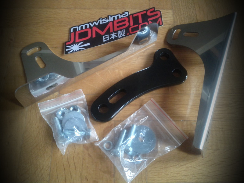 JDMbits: Mazda Mx5 Offset Number Plate Brackets!