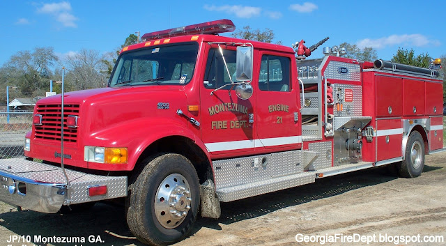 Fire Dept. Trucks GA. FL. AL. Rescue Station Firemen Volunteer ...