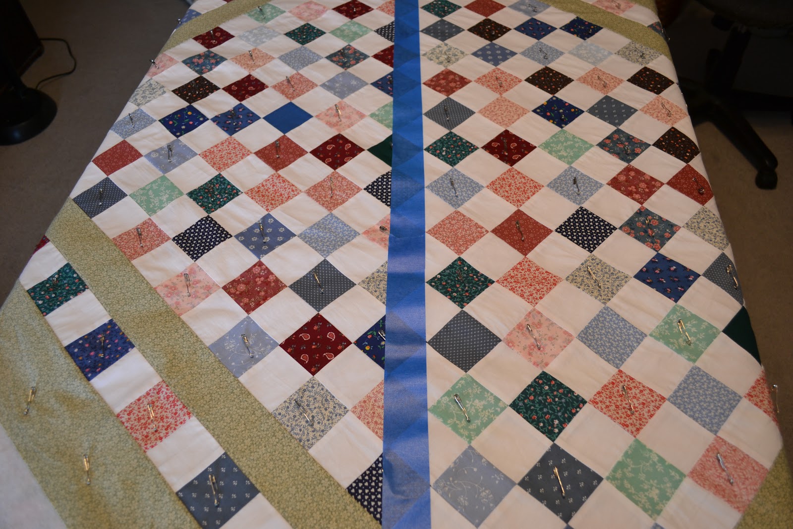 Sew in Peace: Postage Stamp Quilt Tutorial