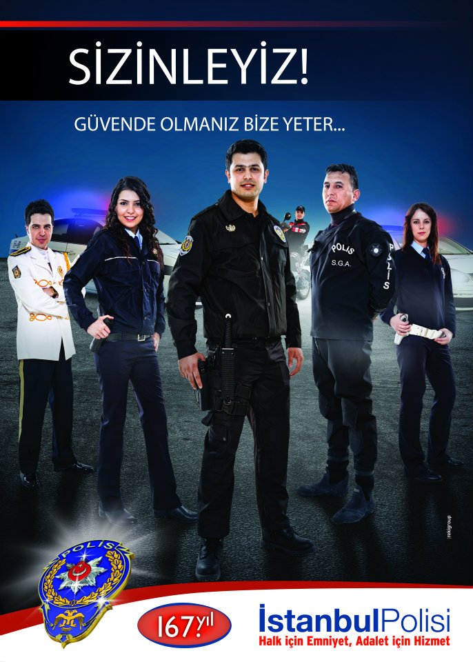 Reklam Kargası: Türk Polis Teşkilatı 167. Yıl Afişleri