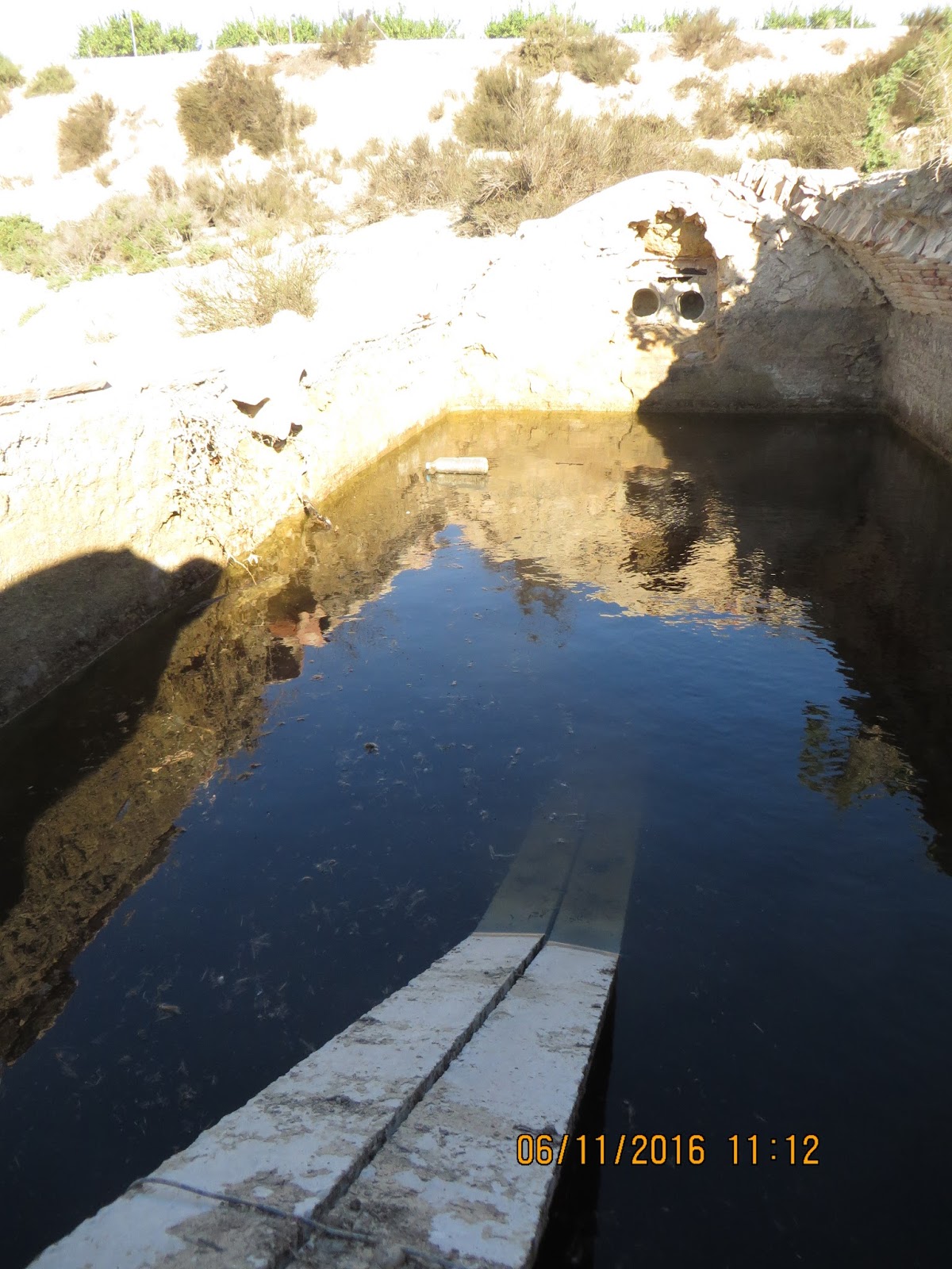 Rambla Salada (Fortuna/Murcia): El aljibe