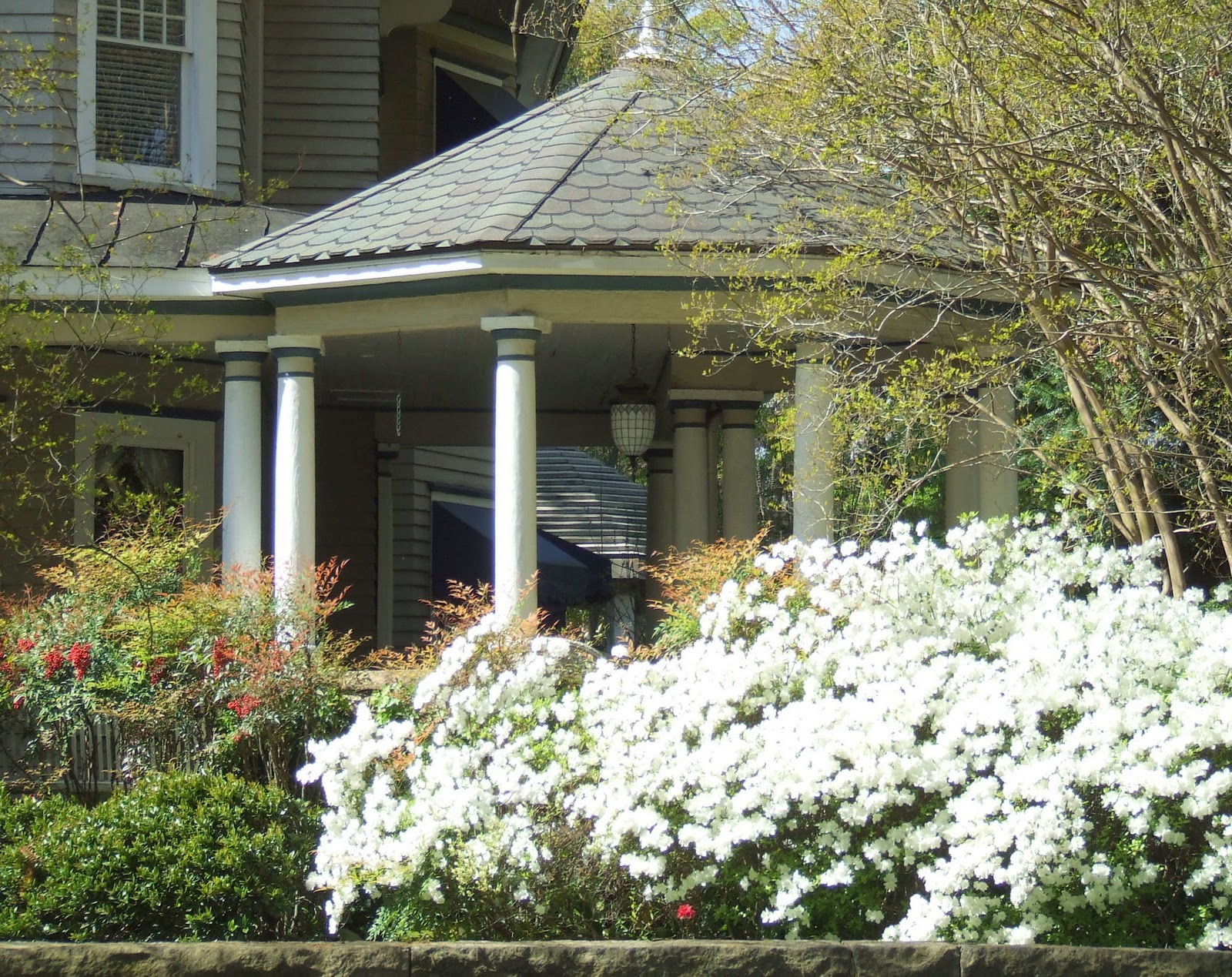 My Blue Cottage: Spring + Old Houses = A Beautiful Walk