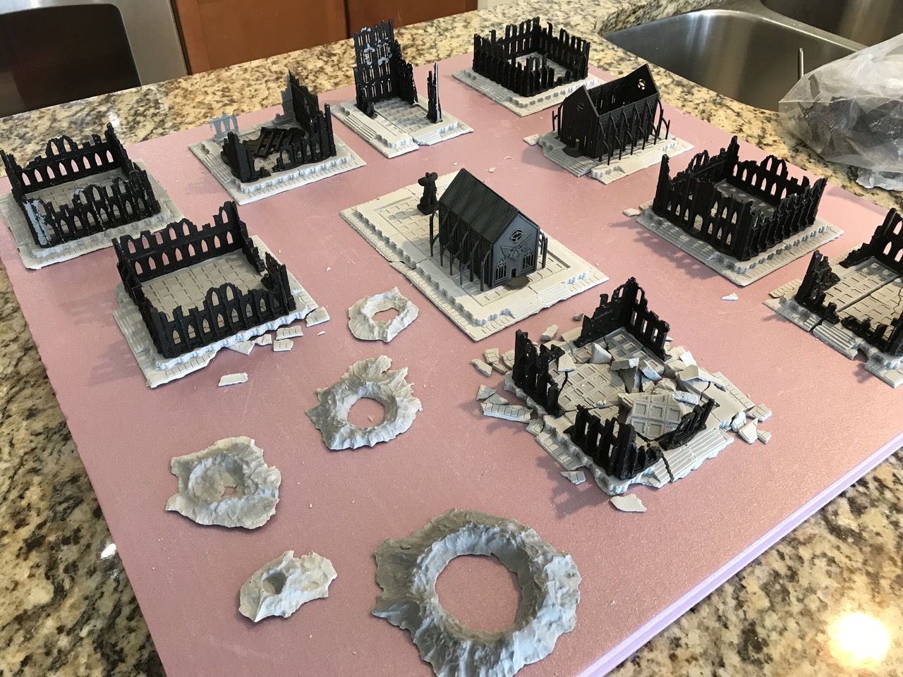 40k Hobby Blog: Designing a Table For Epic Armageddon
