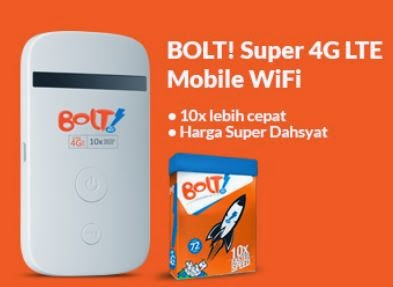 REVIEW Kecepatan Internet BOLT Super 4G LTE Paket Wifi Modem USB ...