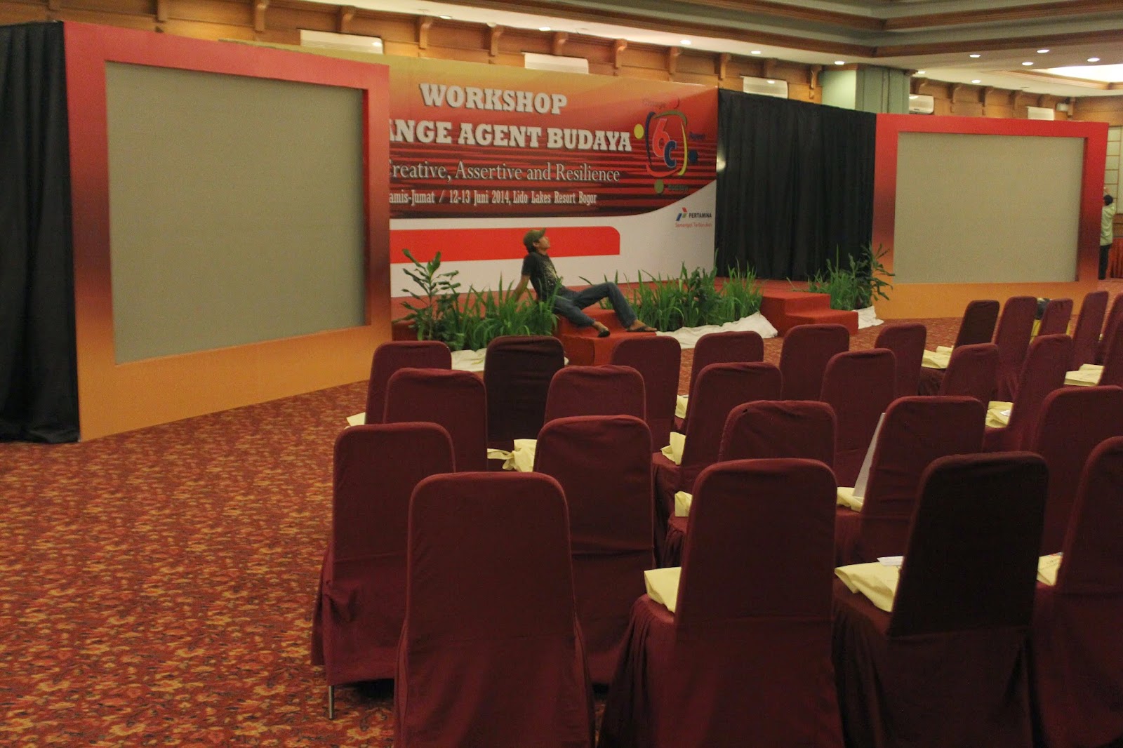 Galery Backdrop Hotel Seminar | Printing Backdrop Jakarta