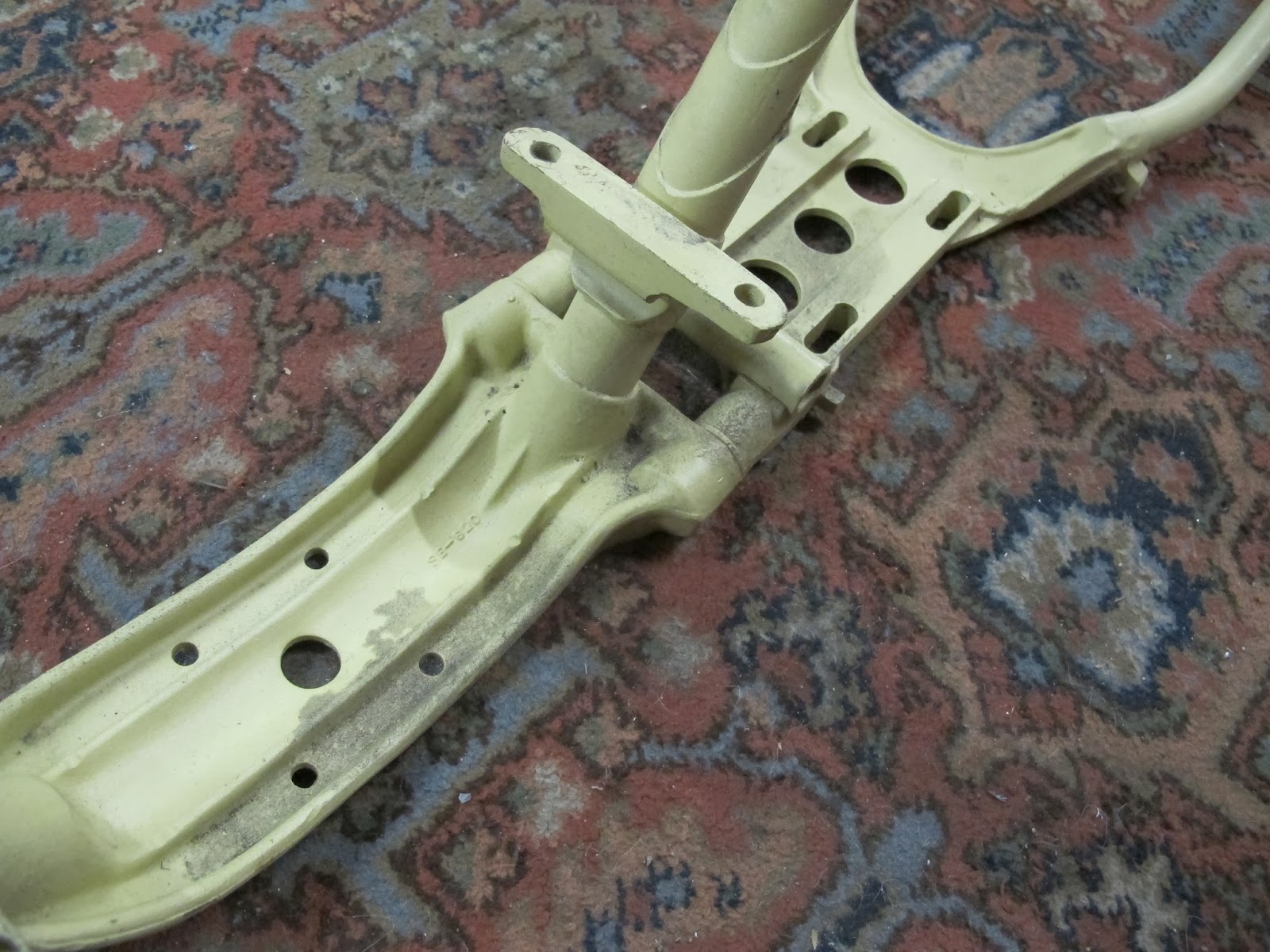 Flake Kings: 1930 harley VL frame