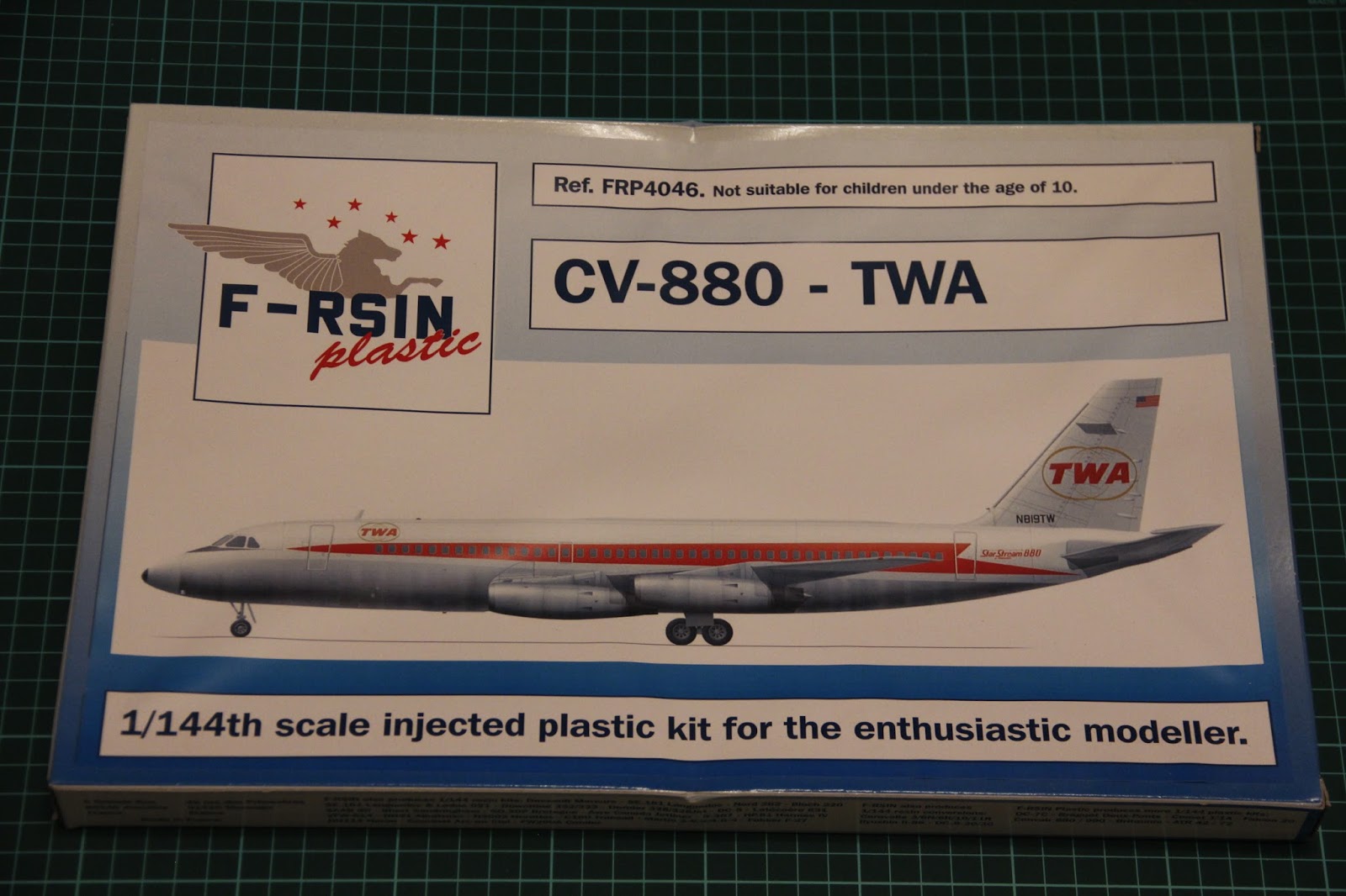 F-Rsin 1/144 CV-880 - TWA (FRP4046) - DetailScaleView