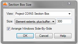 Revit Link: Revit Selection Box vs Coins Auto-Section Box