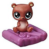 Littlest Pet Shop Series 2 Large Playset Urso Brownbear (#2-106) Pet ...