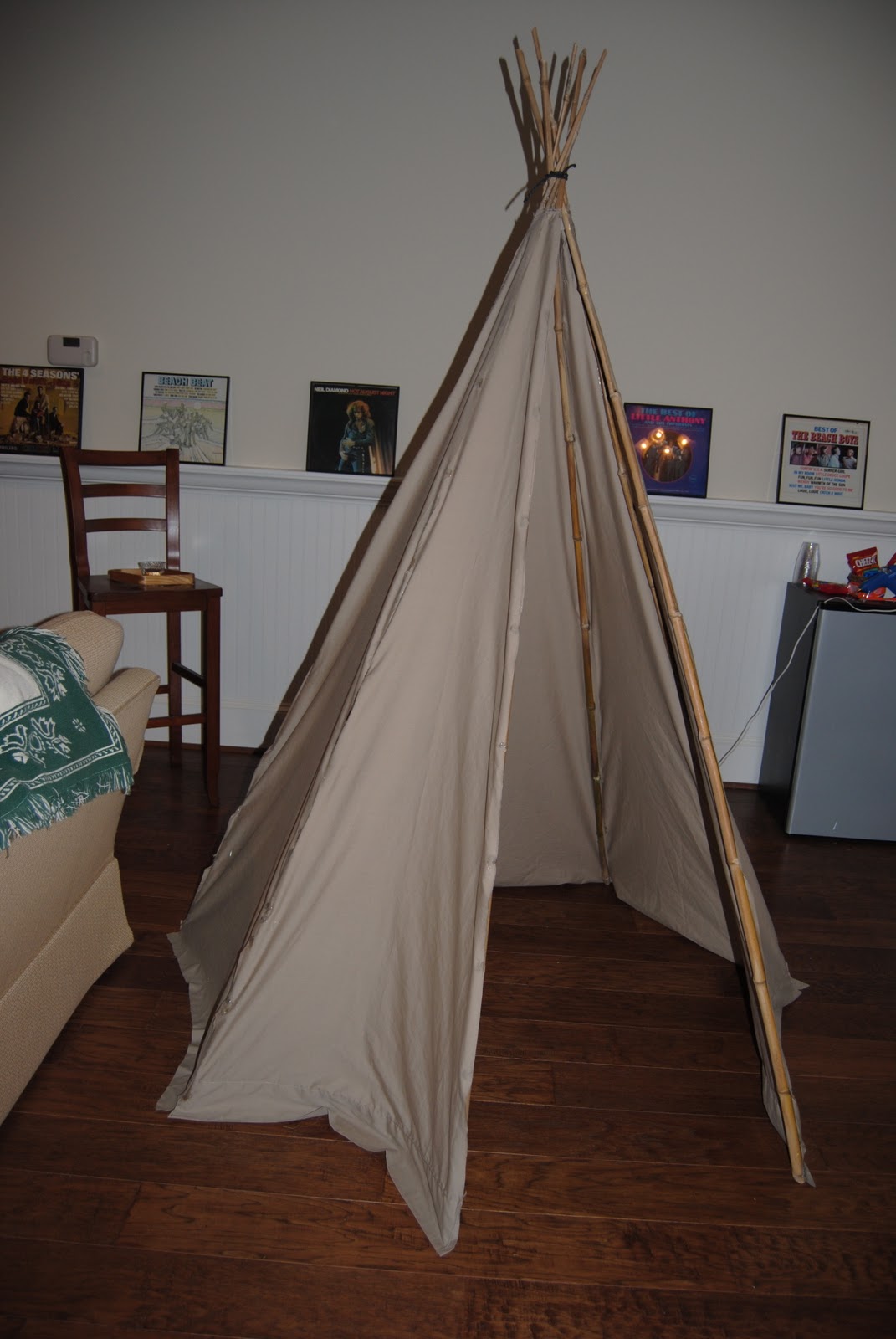 Life's Little Lessons: Homemade Teepee