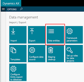 Consume data entities in AX7 (Dynamics 365 for Operations)