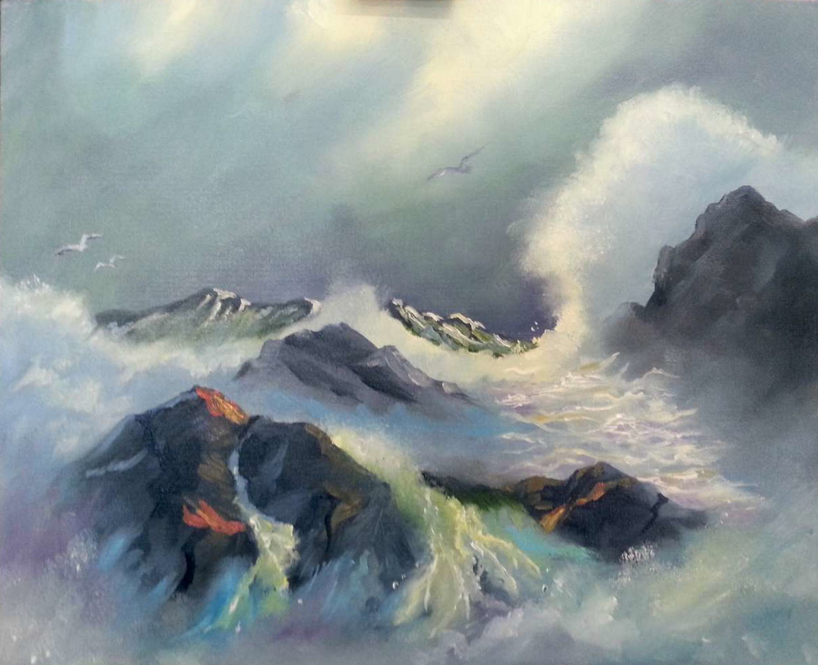 Exmouth Art Group Blog: Roy Lang Workshop