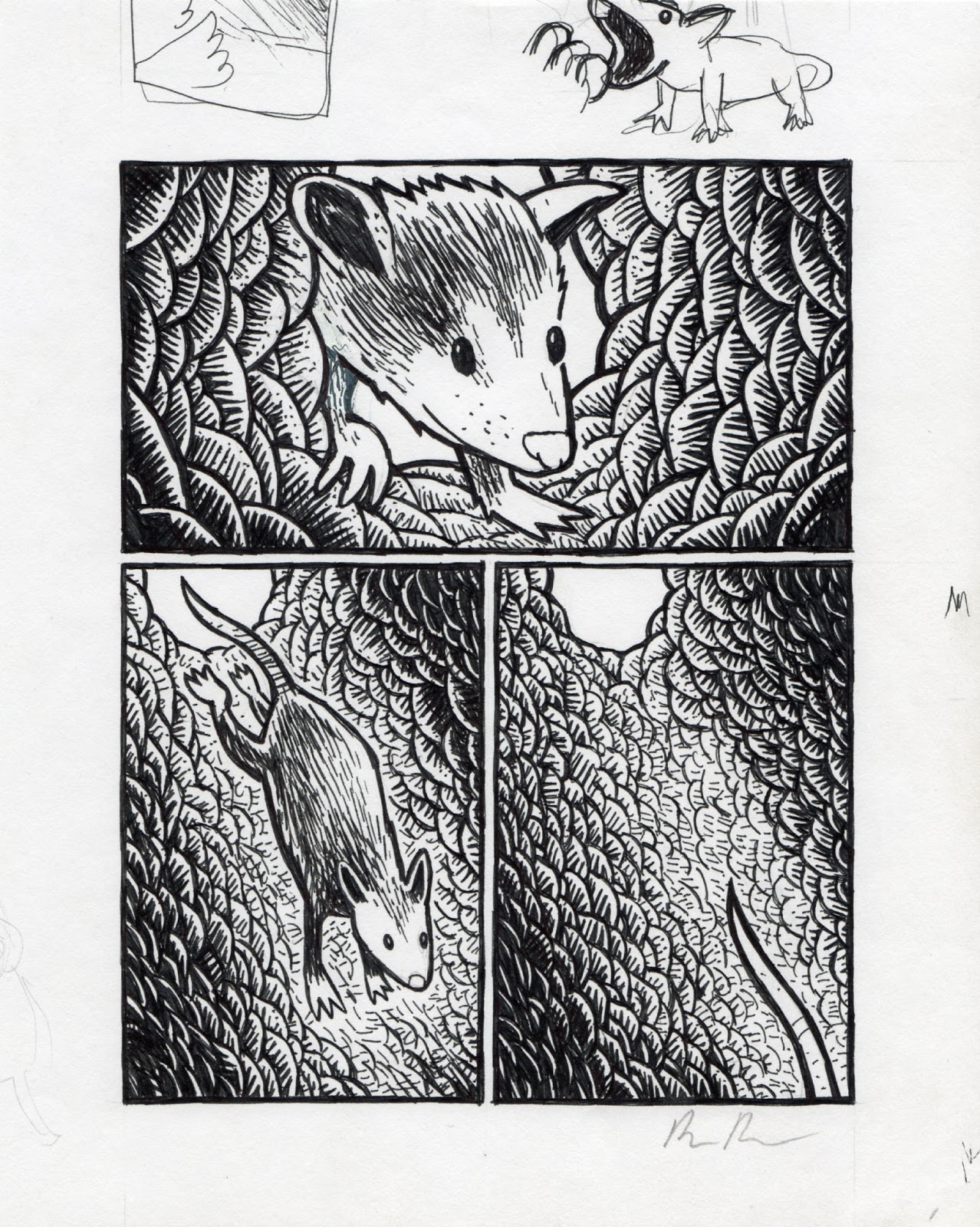 Comics: Works from the Collection of Robert Boyd: Cave-In by Brian Ralph